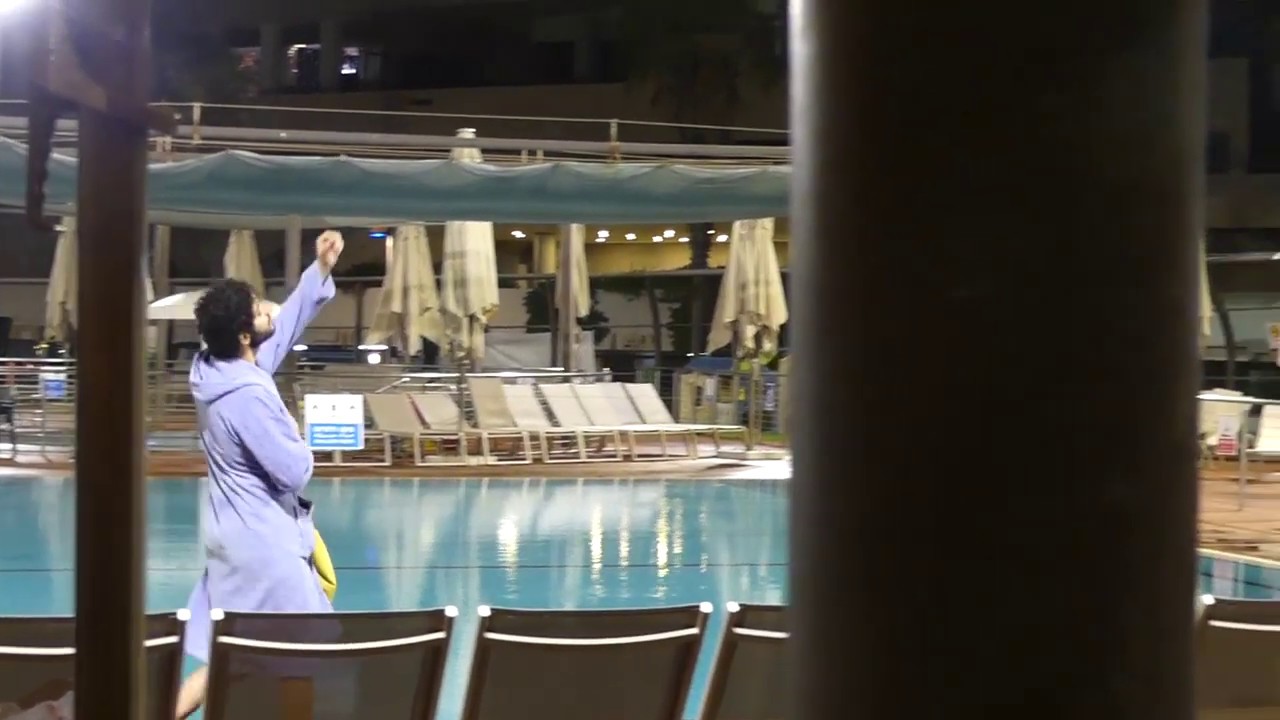 Gordon pool Tel Aviv Israel - YouTube