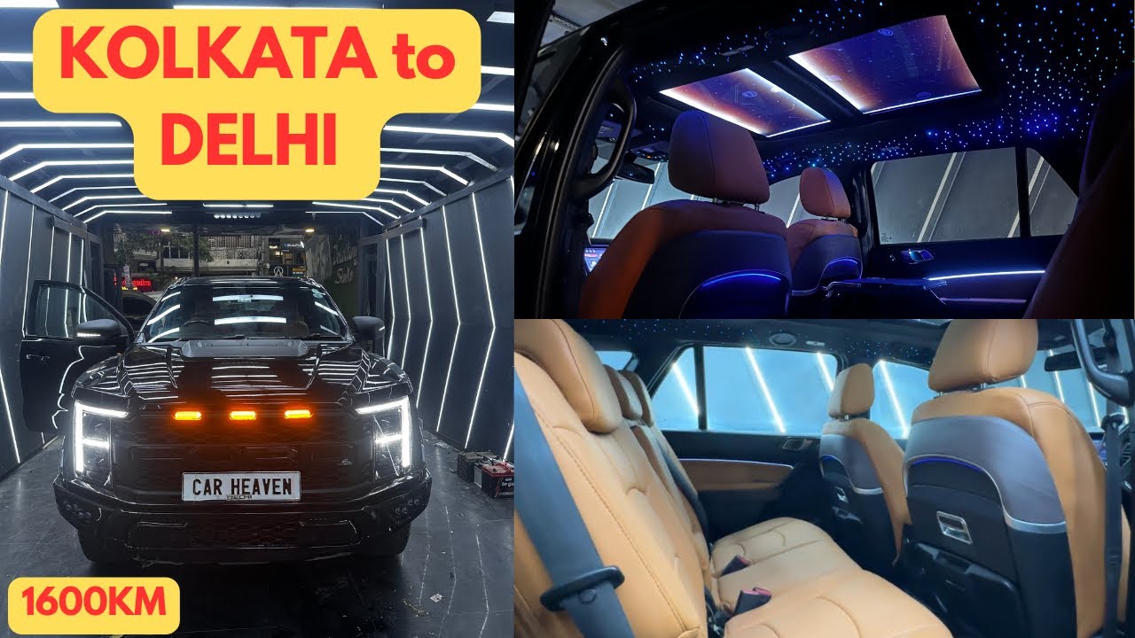 Old Ford Endeavour Converted into Raptor Type-2 - Heavy Look के साथ ...