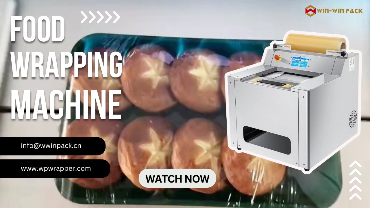 WIN-WIN PACK Compact and Efficient Table-Top Food Wrapping Machine for ...