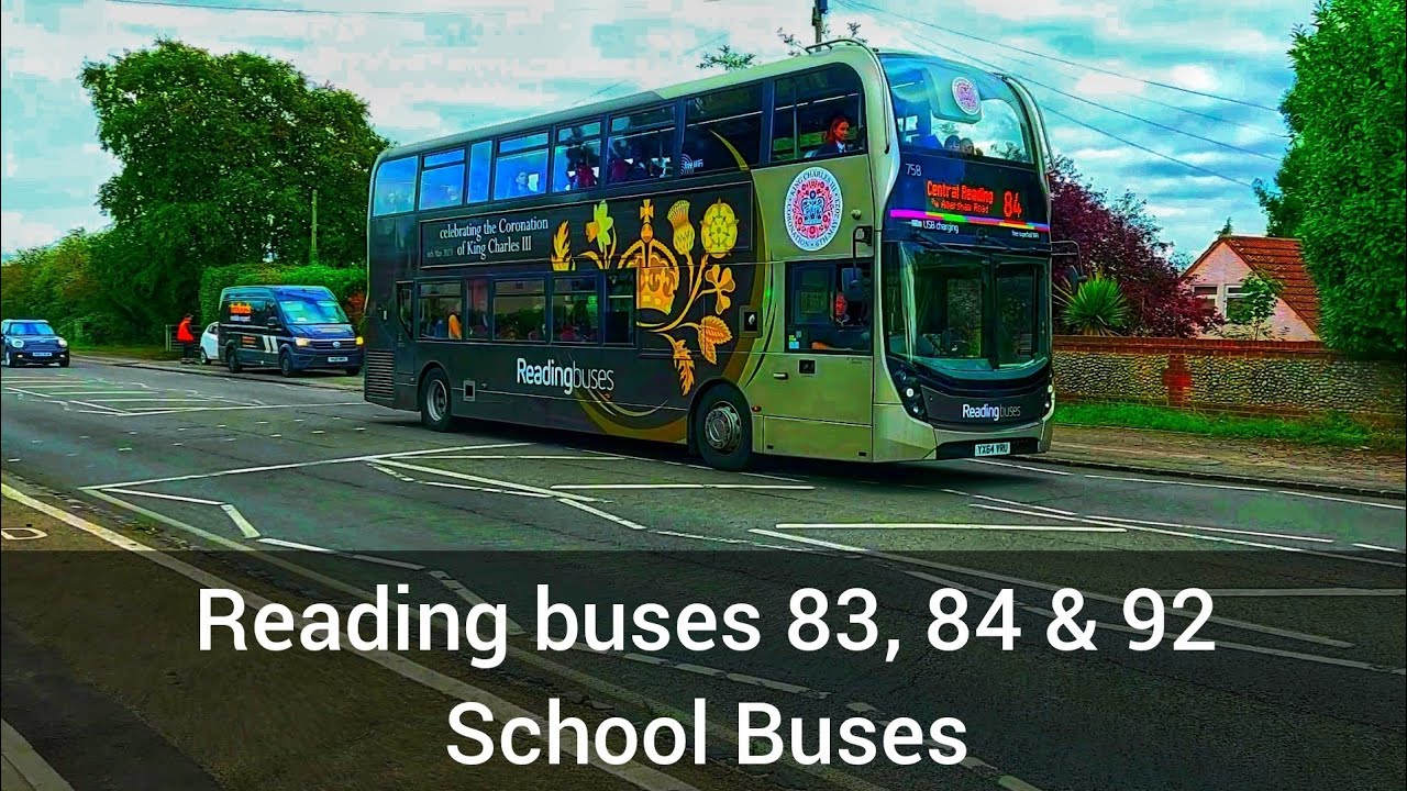 Reading buses 83, 84 & 92 School Buses | 13.09.23 - YouTube