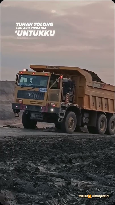 Alat angkut OB tambang batu bara-[SKT LIUGONG DW90A] PT. LCM asam-asam#kalimantan selatan#shors ...