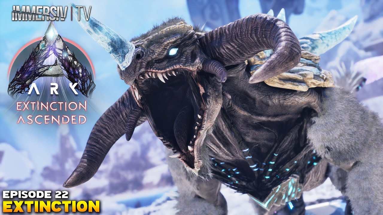Affronter le Titan De Glace Avec Notre Dreadnoughtus | ARK ASCENDED ...