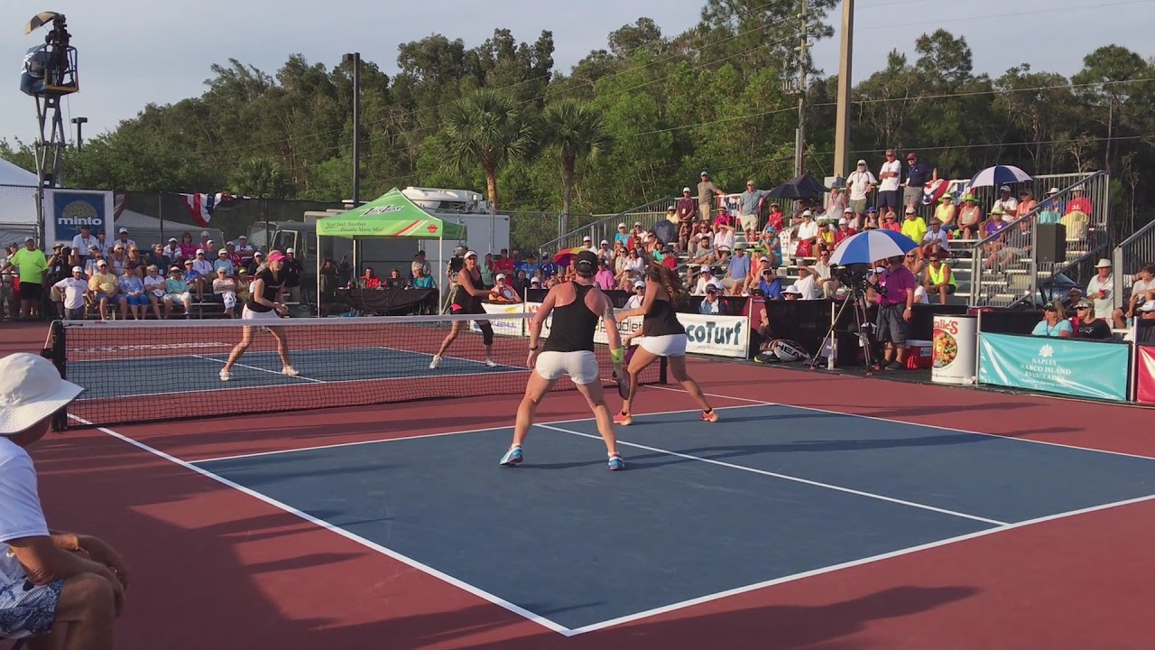 Final Point - Women's Doubles Pro Gold Medal Match at US Open ...