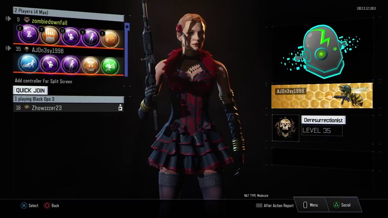 CALL OF DUTY BO3 ZOMBIES: OPEN LOBBY - YouTube