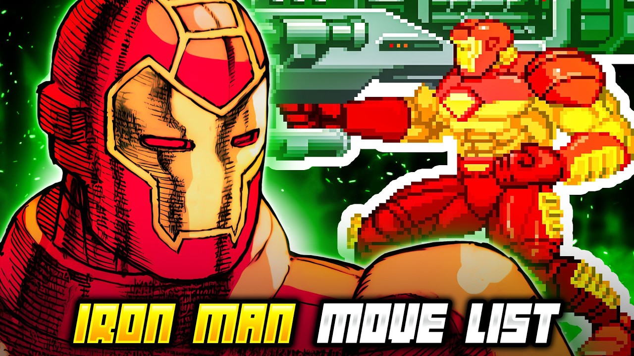 IRON MAN MOVE LIST - Marvel vs. Capcom 2: New Age of Heroes (MvC2 ...