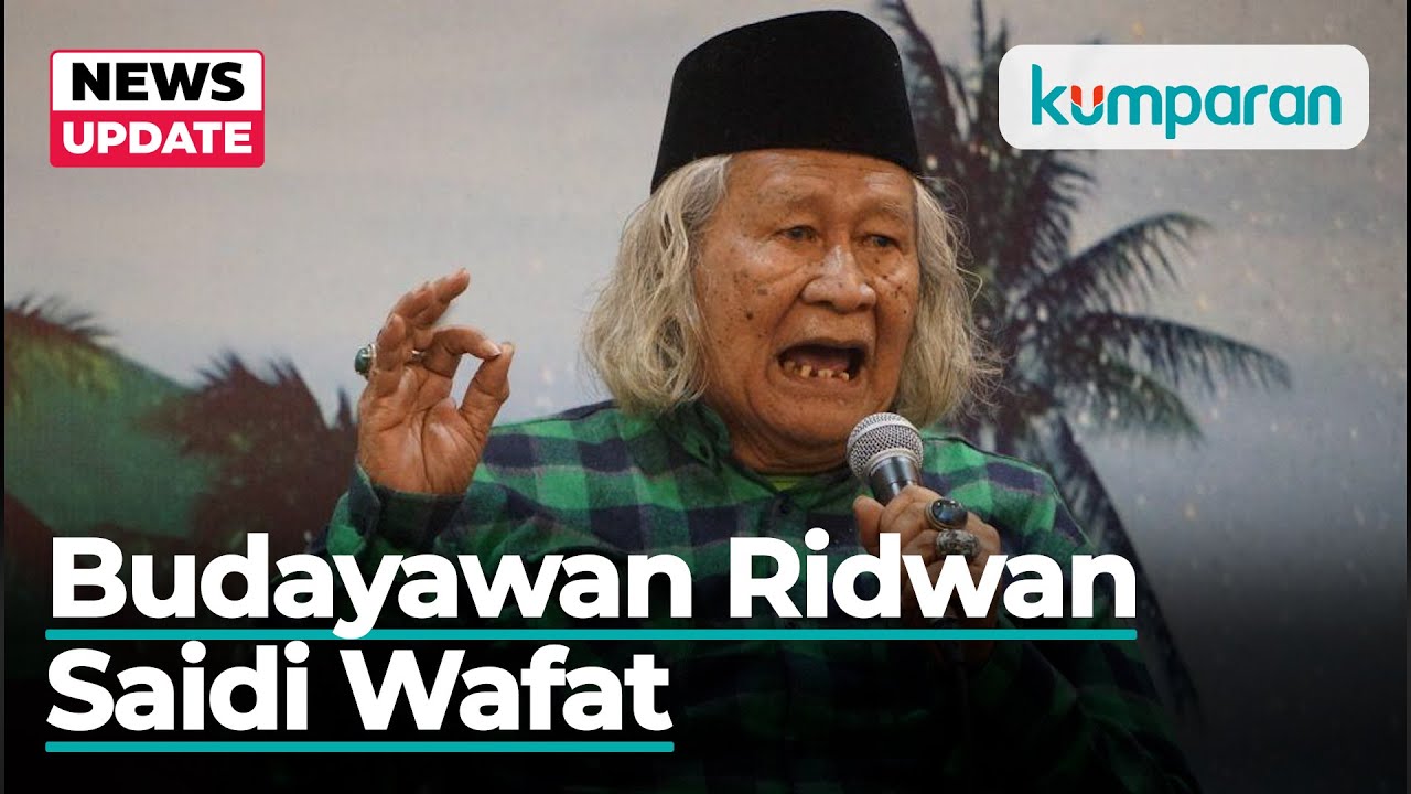Budayawan Betawi Ridwan Saidi Meninggal Dunia di Usia 80 Tahun - YouTube