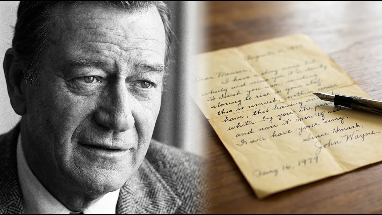 John Wayne Wrote a Letter to His Unborn Grandson—A Legacy Defined What ...