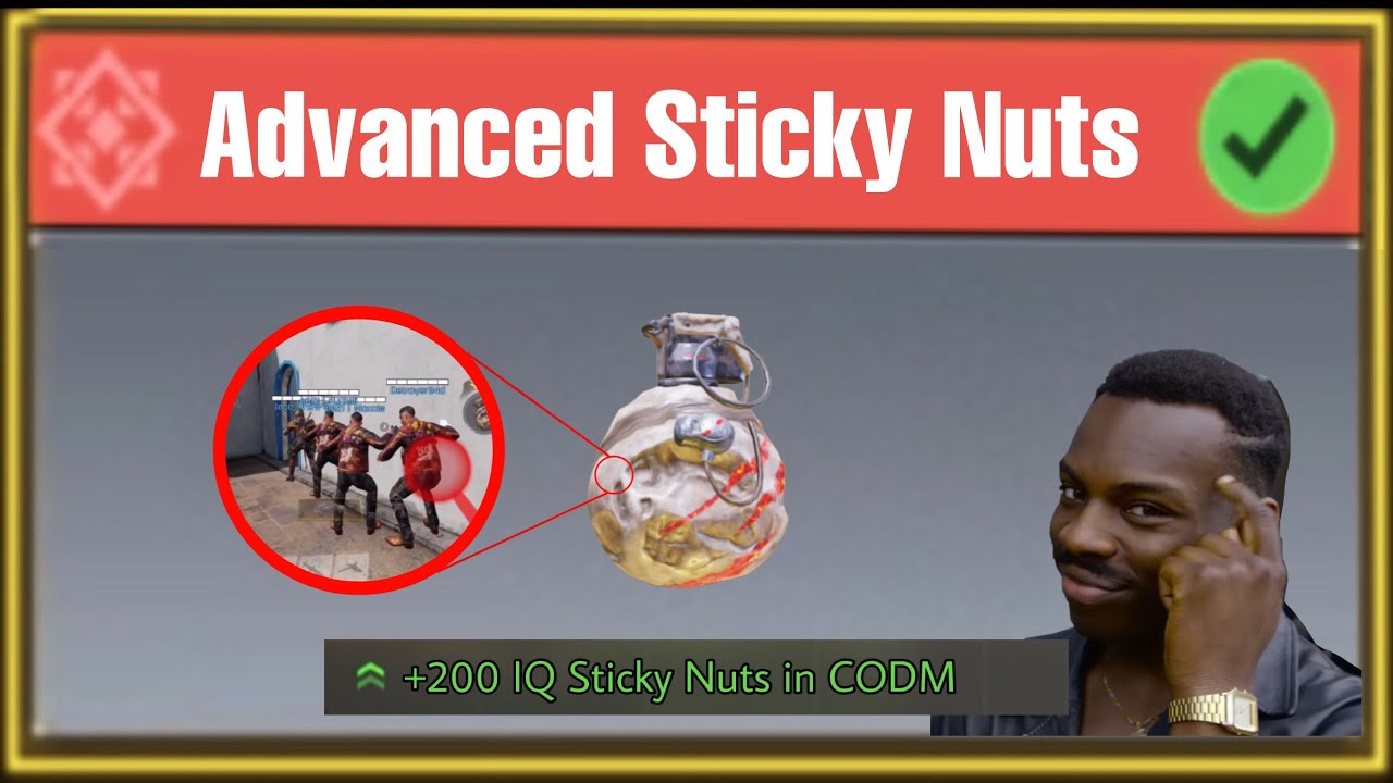 We Decided to Use 5 Sticky Nuts and we Stick the Sticky Nuts EACH OTHER ...