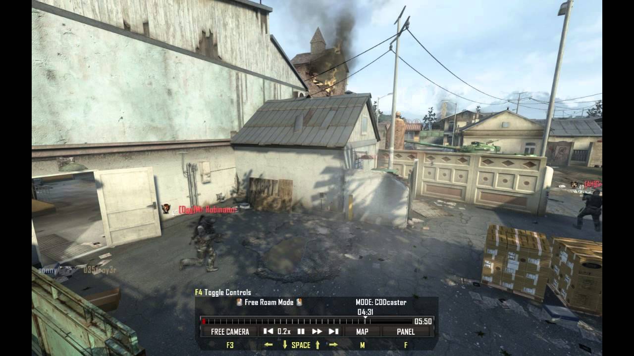 Combat axe kill across standoff - YouTube