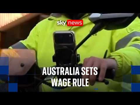 Australia sets minimum wage rule for food delivery drivers - should the UK follow?