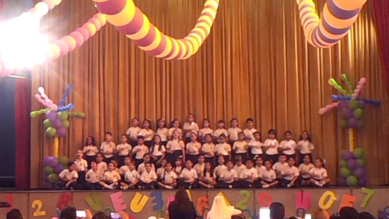 Bienvenidos Colegio María Santísima 2015 - YouTube