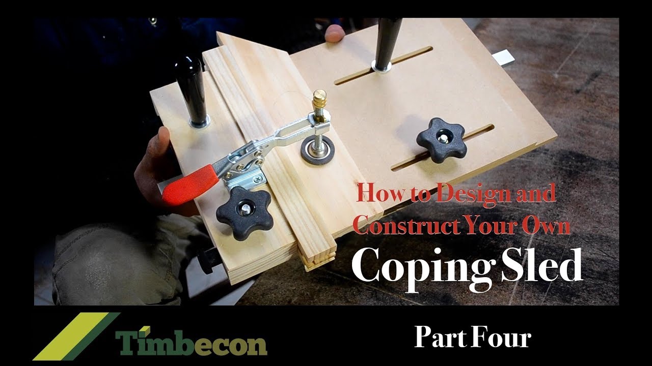 How to Design and Construct Your Own Coping Sled -Part Four - YouTube