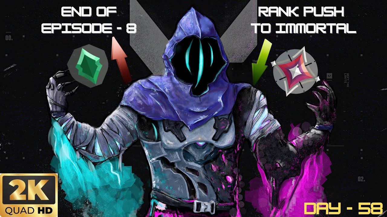 🔴 VALORANT LIVE Day 58 | RANK RESET In 4 Days As Episode - 8 ENDS | One Last PUSH For IMMORTAL ...