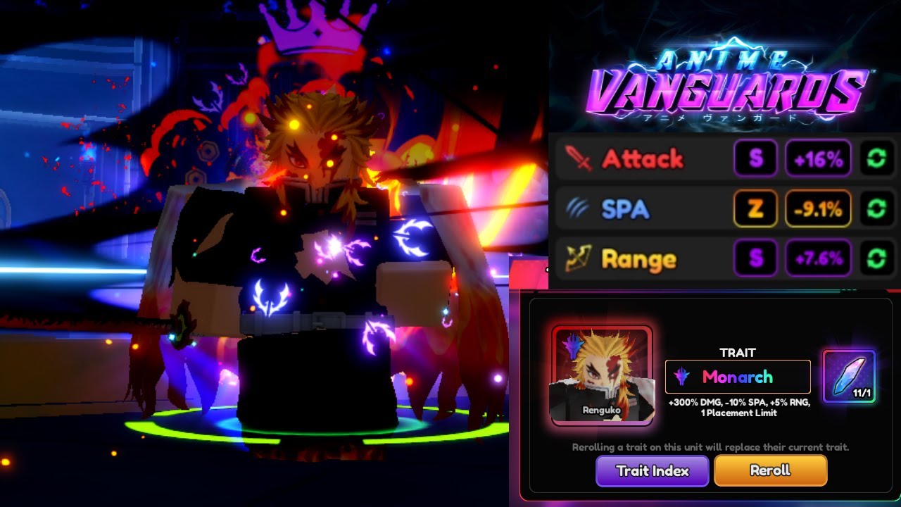 I got 0.1% Monarch trait on NEW Exclusive RENGOKU unit - YouTube