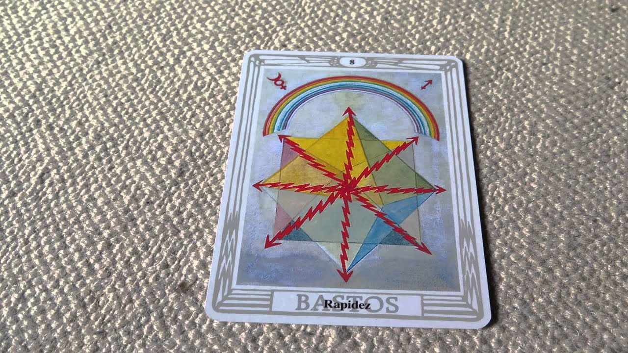 Curso de Tarot,8 de bastos (Velocidad) - YouTube