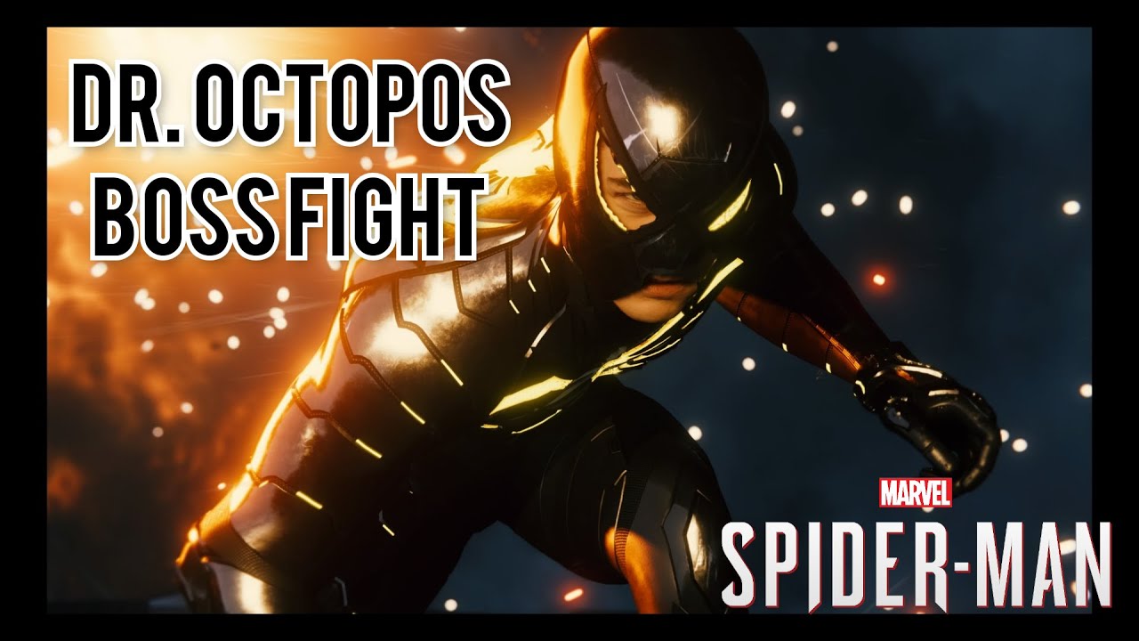 Spiderman PS4: Dr. Octopus Boss Fight - YouTube