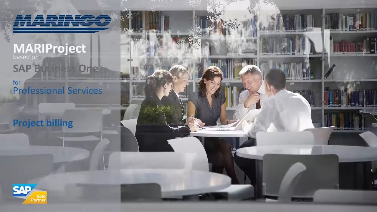 Project billing with MARIProject for SAP Business One - YouTube