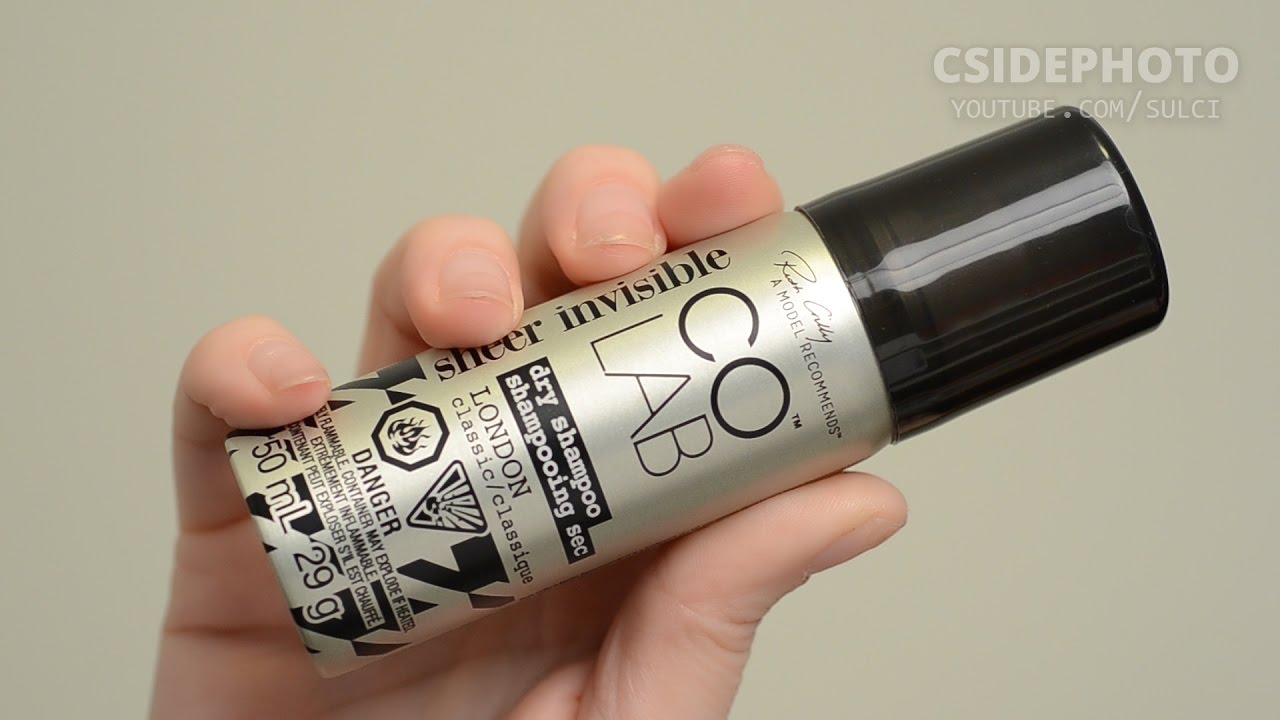 CO LAB Dry Shampoo LONDON Classic Review & Demo | CORRIE V - YouTube