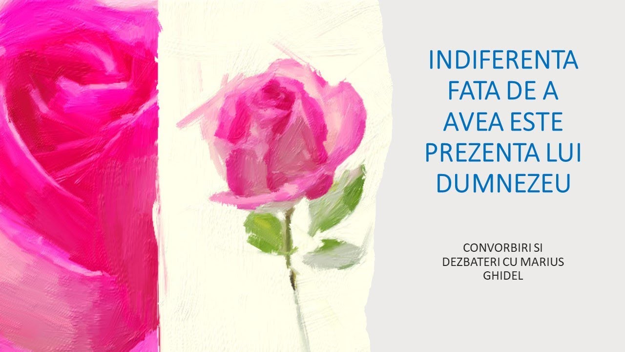 SOARELE DE IUBIRE DIN NOI NU IMPARTE IN PACAT SI NE PACAT, EL DOAR ...