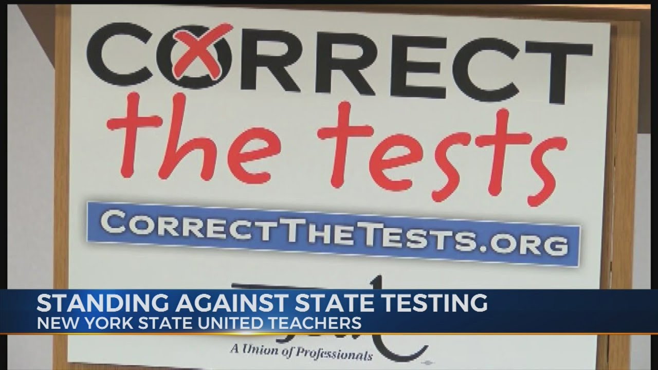 Standing Against New York State Testing - YouTube