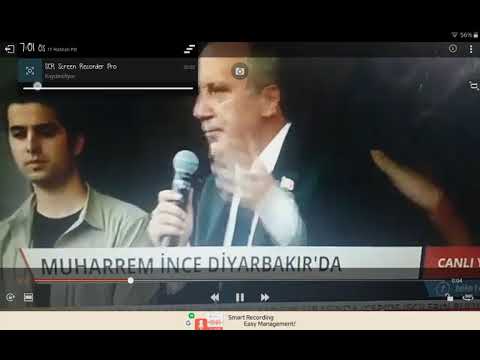Muharrem İNCE Diyarbakir Mitingi - Vatandaştan Laiklik elden GİDİYEAH seslenisi.!