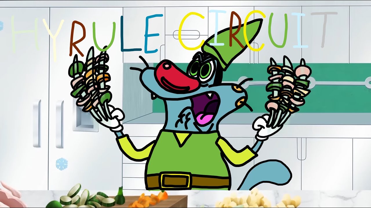 hyrule circuit oggy (from Mario kart 8 deluxe) - YouTube