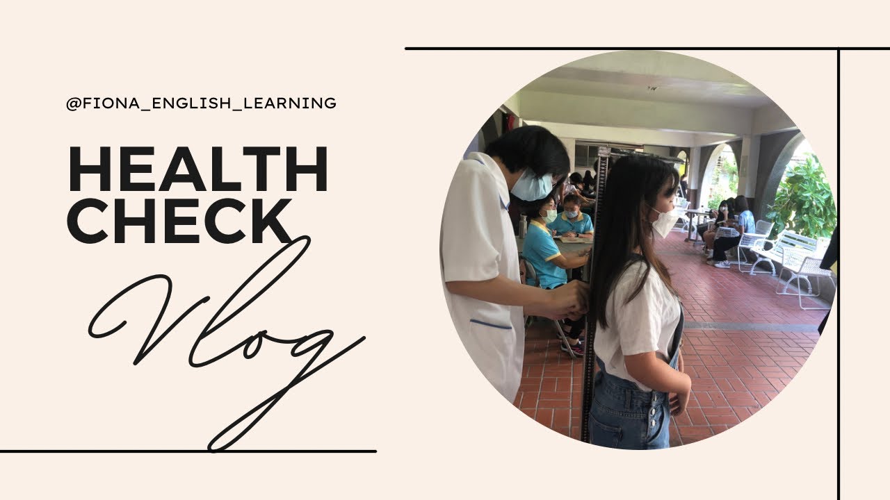 《Health Check Vlog》 - YouTube