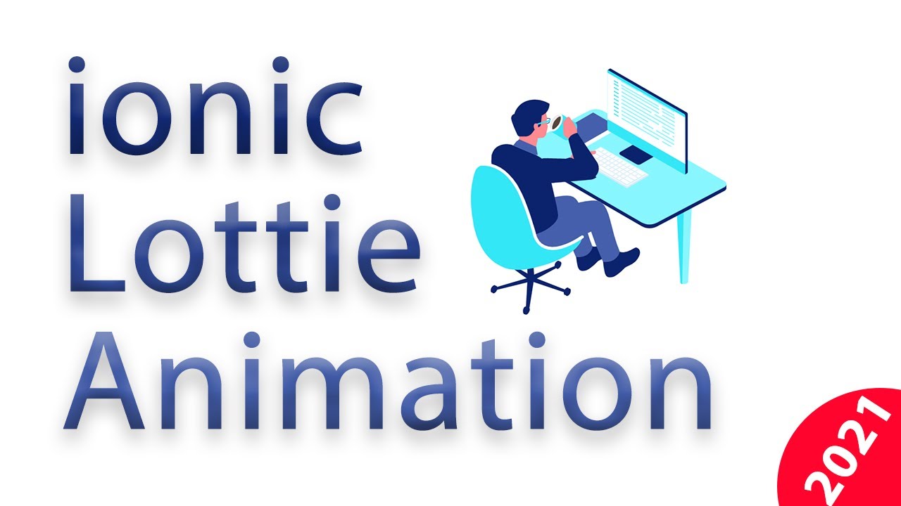 ionic lottie animation tutorial - YouTube