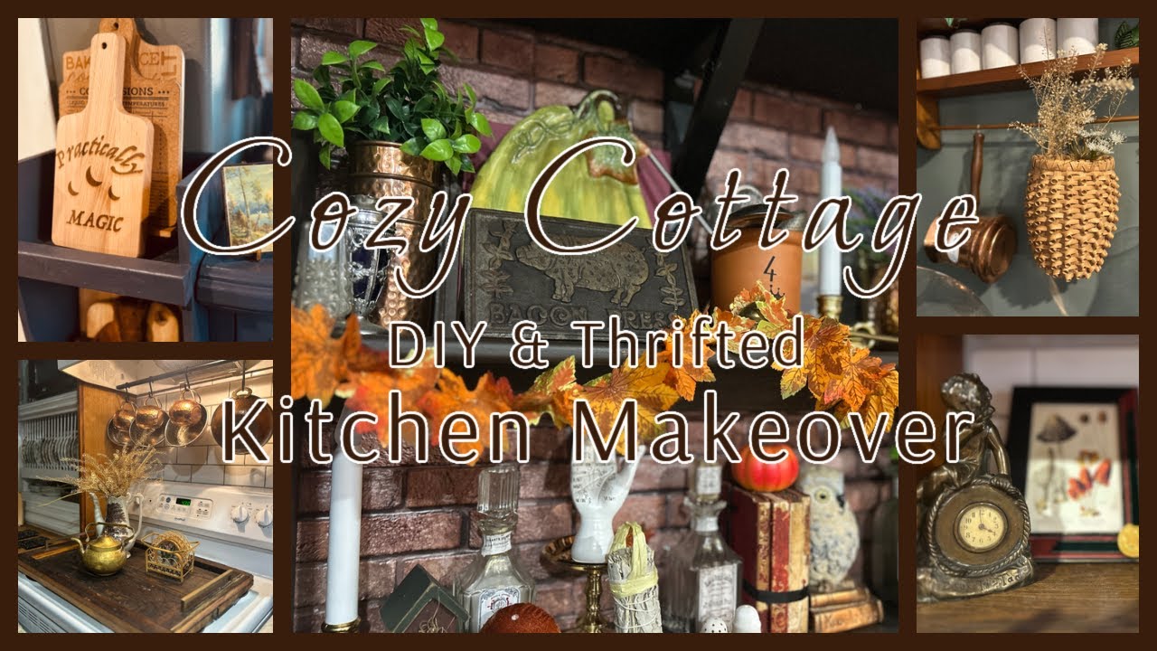 I Turned My Kitchen Into A Practically Magic Nature Inspired Dream - YouTube