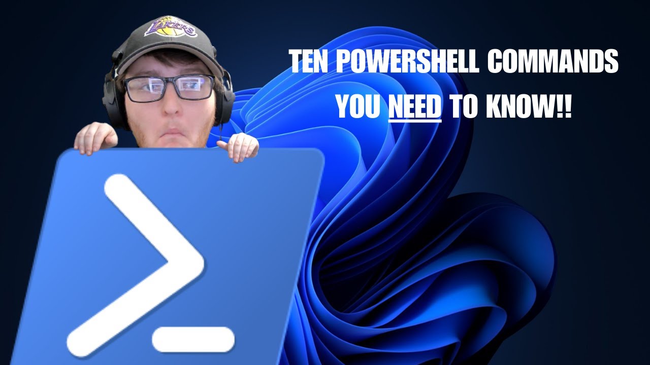 TOP 10 Commands YOU NEED to know in PowerShell - YouTube