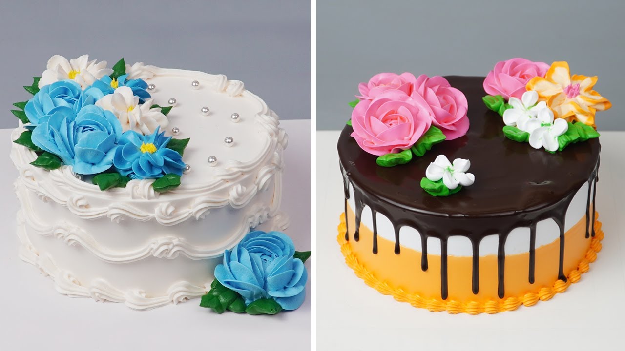 New Cake Decoration Tutorials For Holiday | Most Satisfying Chocolate ...