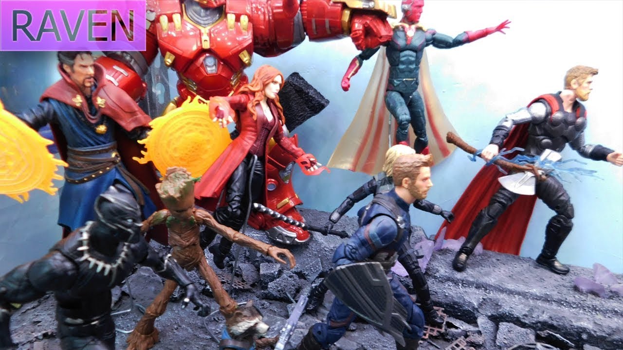 Creando un Display de Marvel Legends del MCU - YouTube