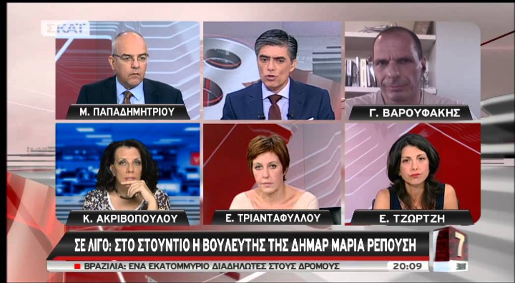 tolimeri...Ο ΒΑΡΟΥΦΑΚΗΣ ΔΙΑΛΥΕΙ ΤΑ ΠΑΡΑΙΣΘΗΣΙΟΓΟΝΑ ΠΑΠΑΔΗΜΗΤΡΙΟΥ - YouTube