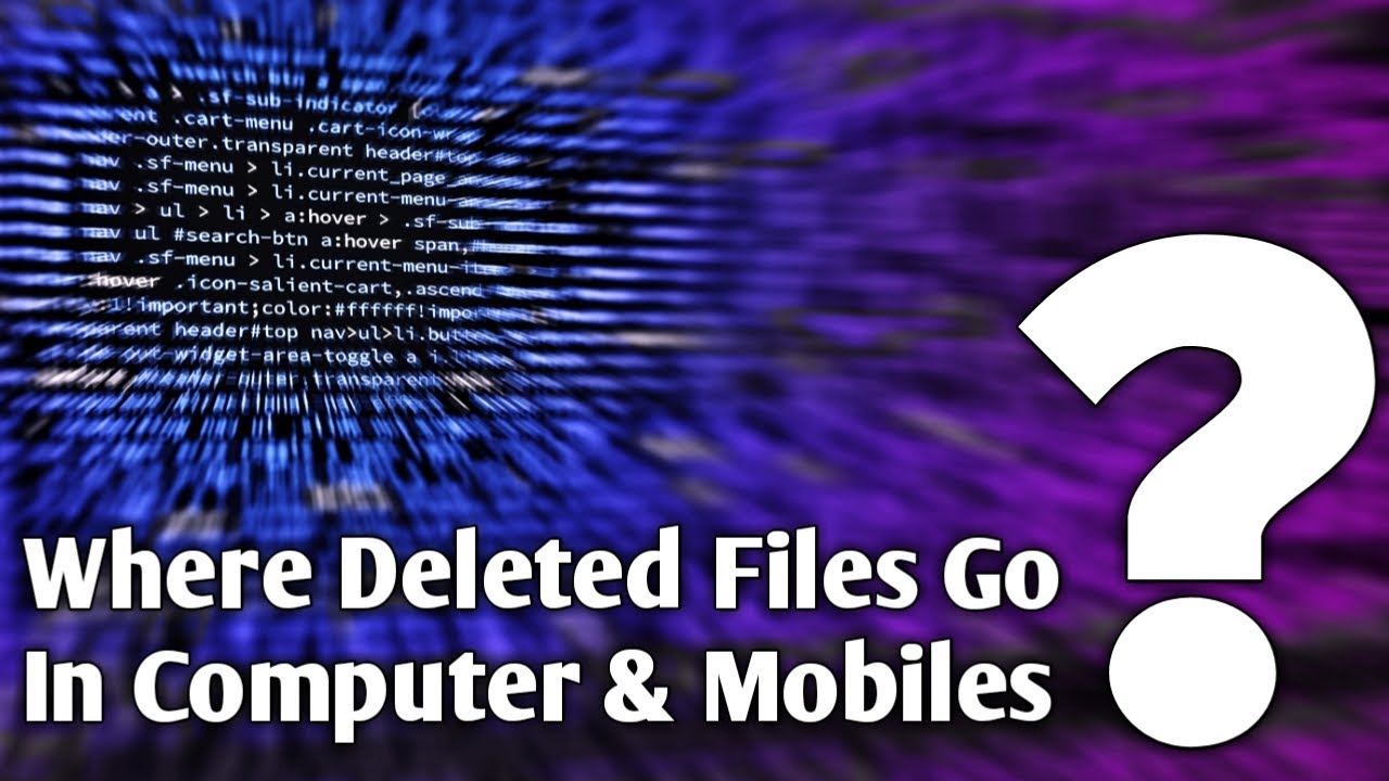 What Happens After Deleting A Files In Computers YouTube what-happens-after-deleting-a-files-in-computers-youtube