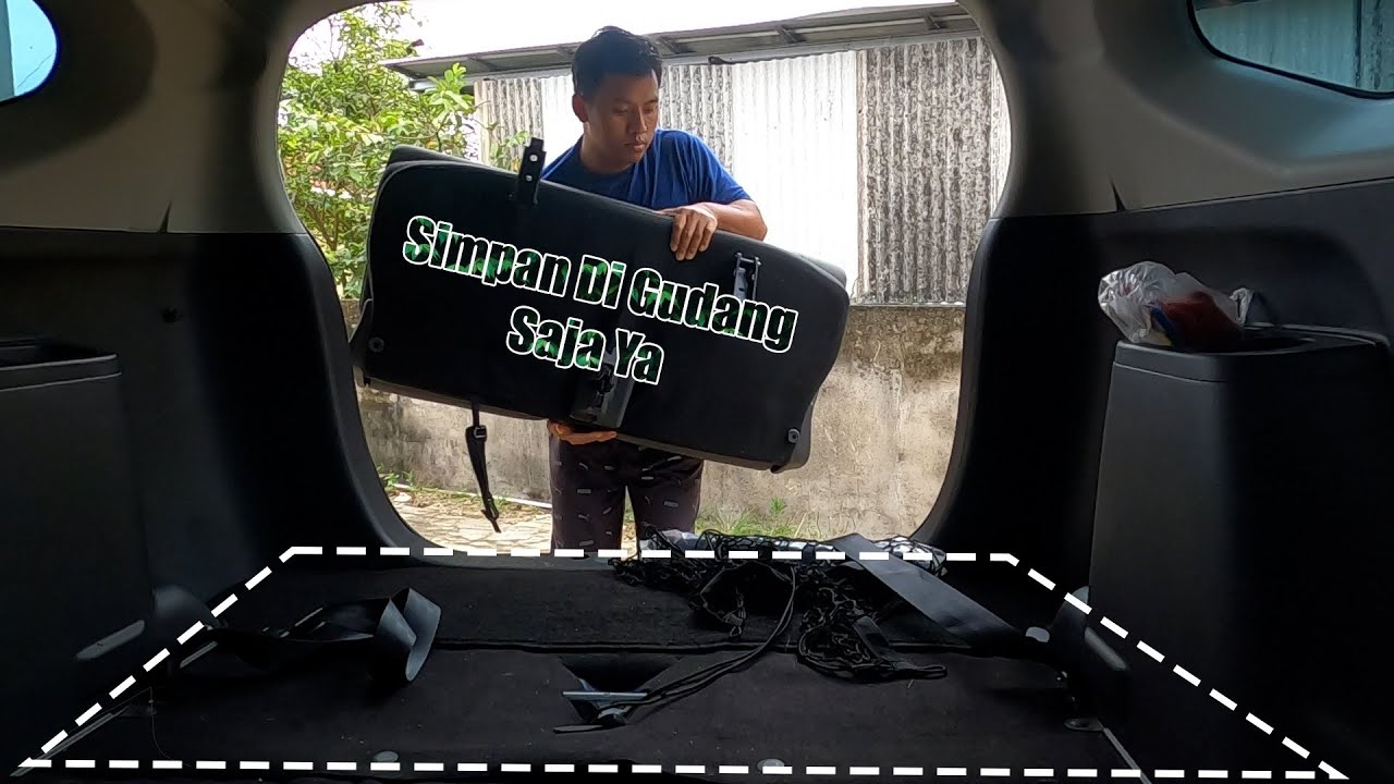 Melepas Kursi Belakang Mobil Sigra/Calya Membuat Bagasi Lebih Luas Dari ...