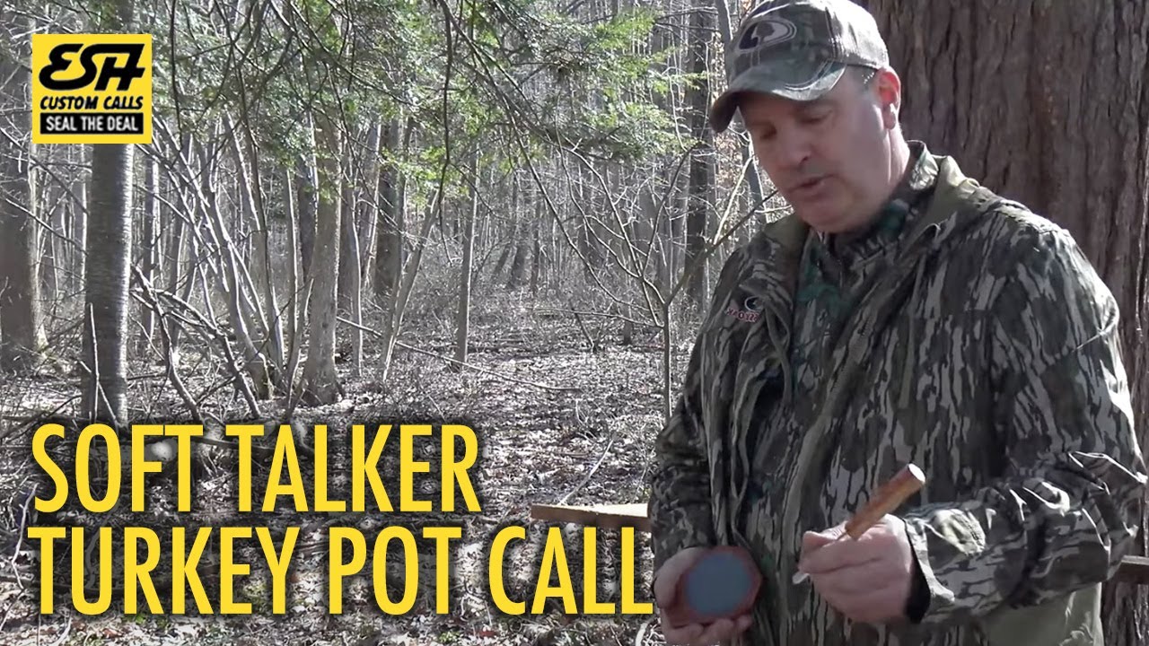 ESH Custom Calls | Soft Talker Turkey Pot Call - YouTube
