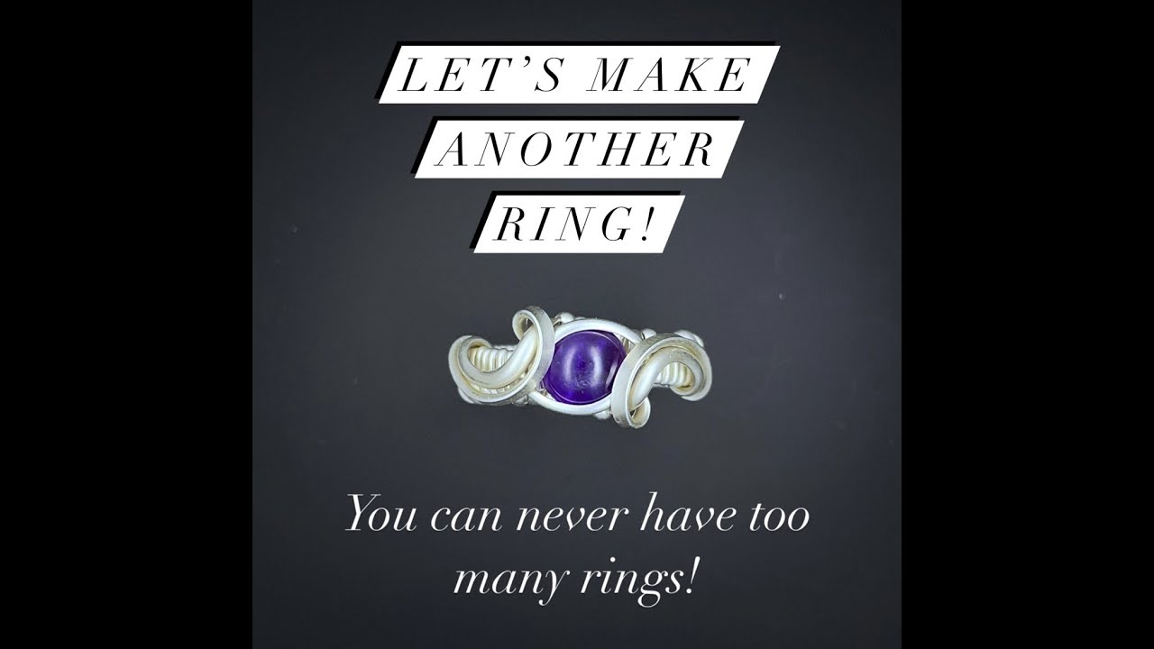 Wire Wrapping Tutorial: Round Cab Ring - YouTube