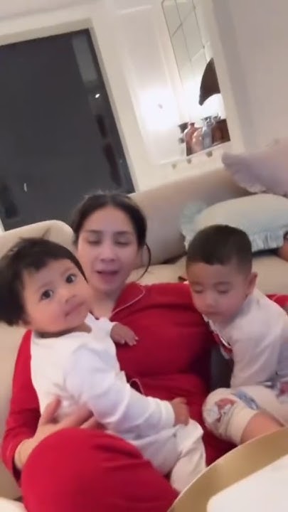 Di suruh panggil papa langsung noleh tth,ikutan bangun saur🤏#babylily#babyrans#baby#raffinagita ...