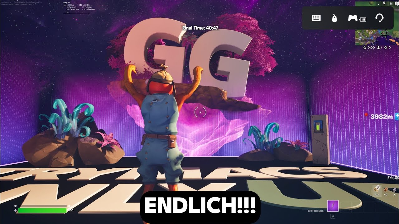 Ich habe die Trymacs Only Up Map in Fortnite Durchgespielt! | Ralf32GHT ...