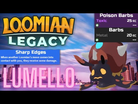 LUMELLO Is a GREAT Barb Setter! Roblox - Loomian Legacy PvP - YouTube