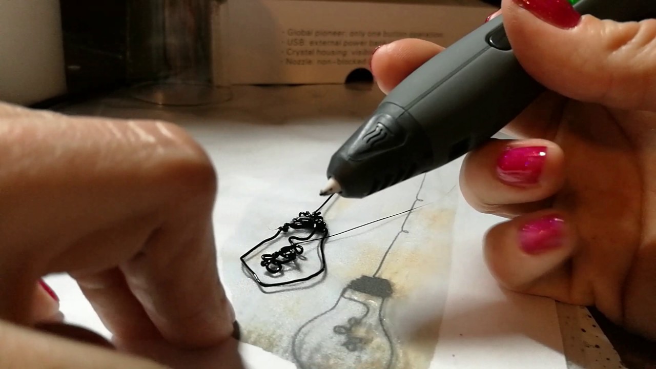 3d pen Stift test 2017 - YouTube