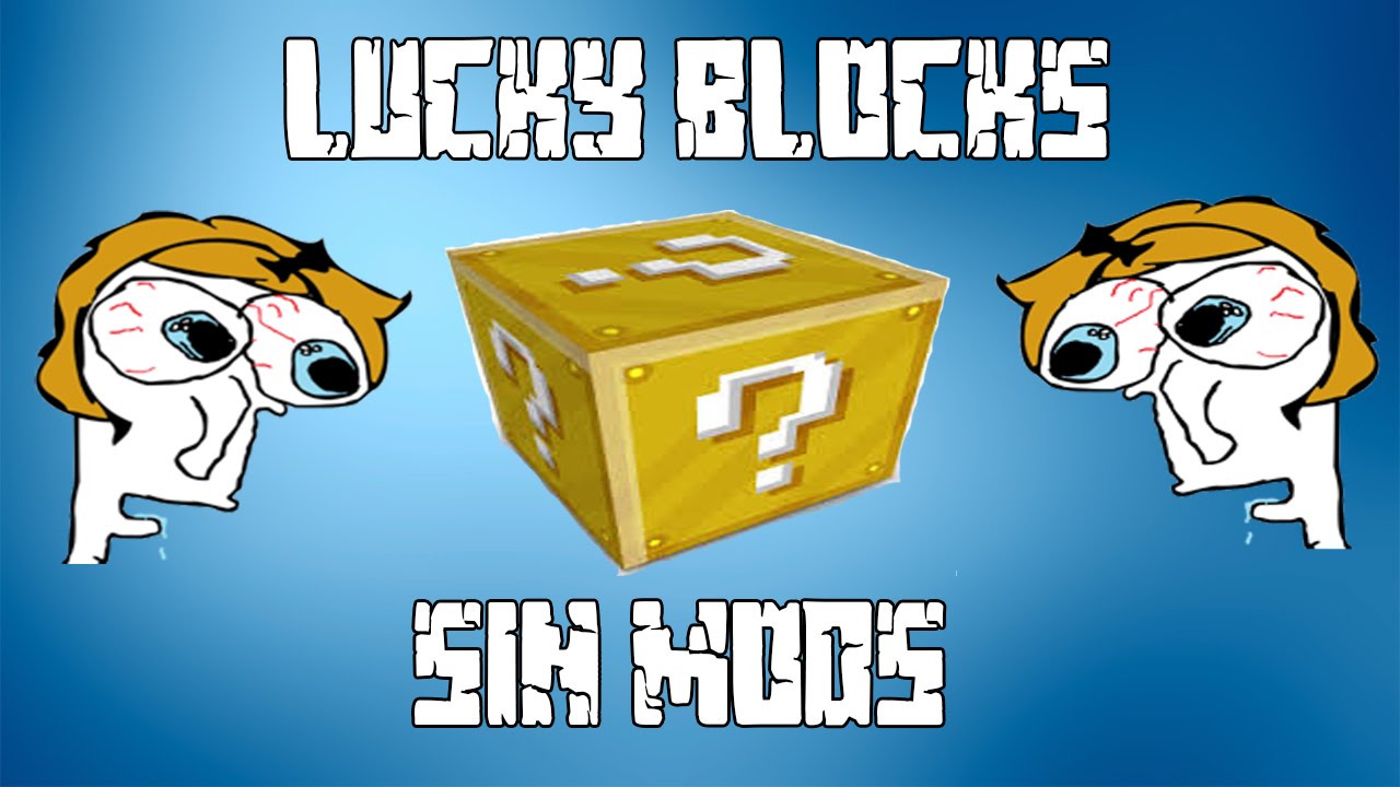 LUCKY BLOCKS SIN MODS | SOLO UN COMANDO! (Minecraft 1.9) - Minecraft ...
