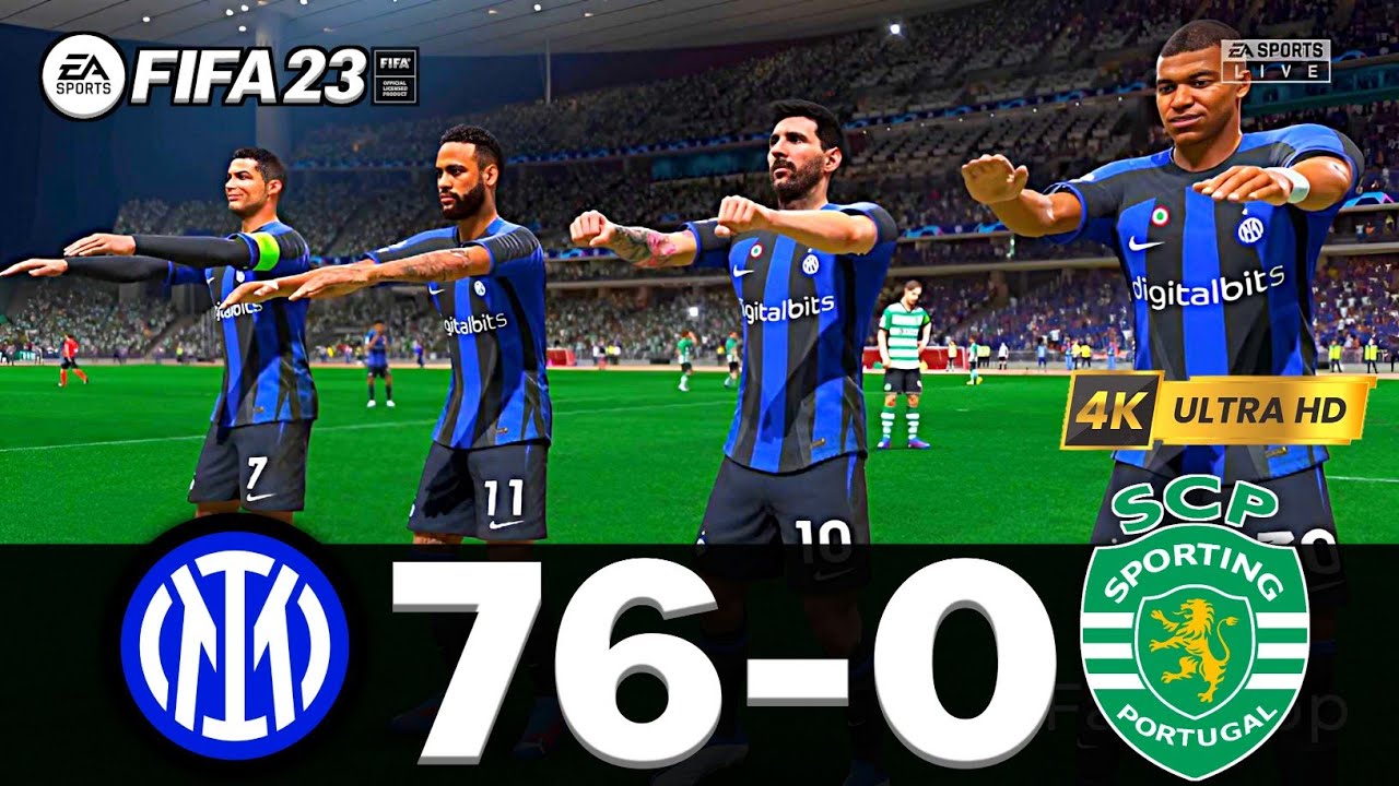 FIFA 23 - MESSI, RONALDO, MBAPPE, NEYMAR, ALL STARS | INTER MILAN 76 ...