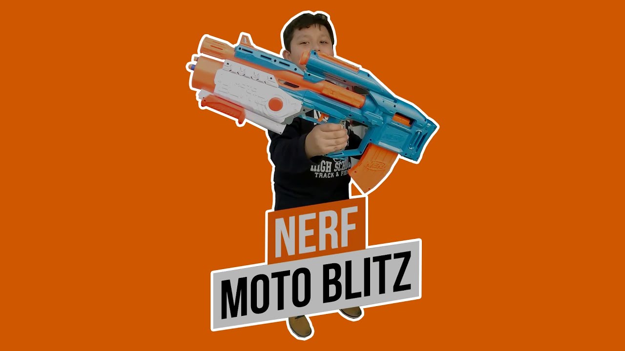 Nueva Pistola Nerf Moto Blitz Elite - Como Funciona? Revisión - YouTube