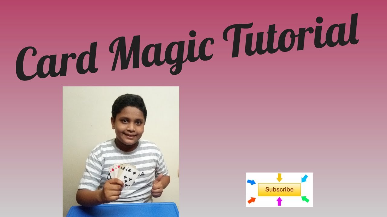 Card Magic Tutorial! - YouTube