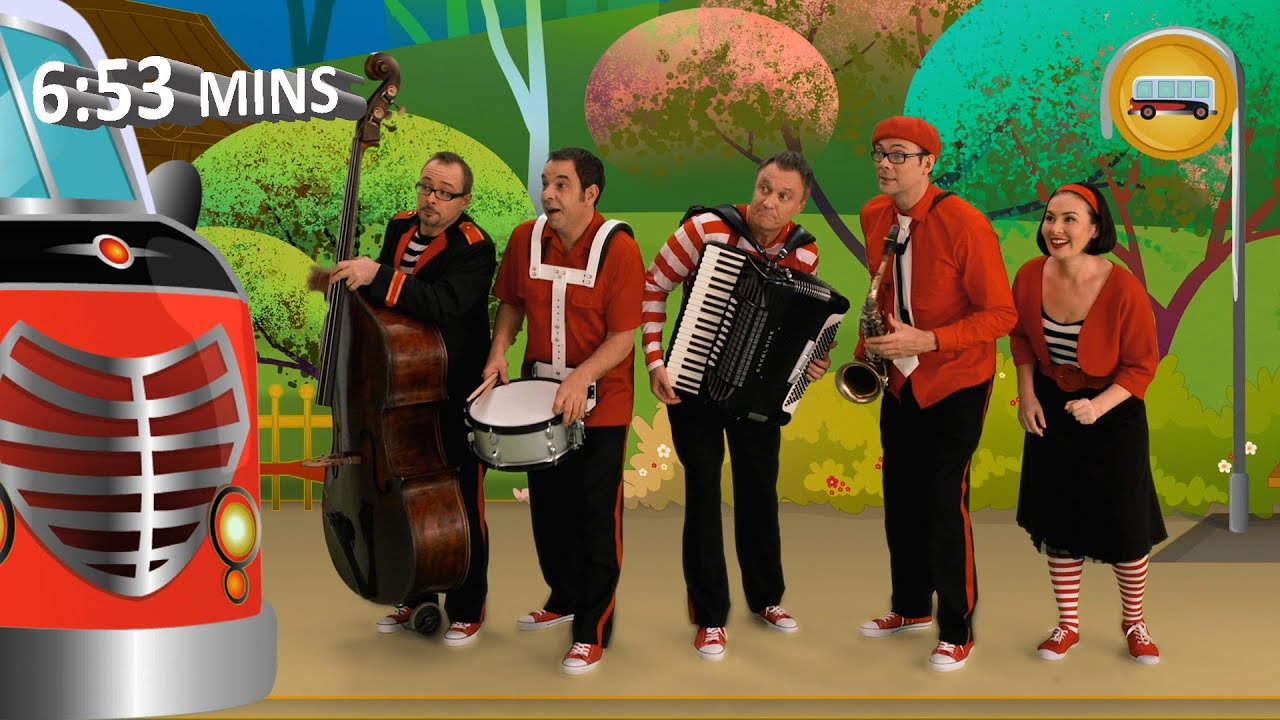 THE WHEELS ON THE BUS - 13 INSTRUMENTS | Band On The Bus | Lah-Lah ...