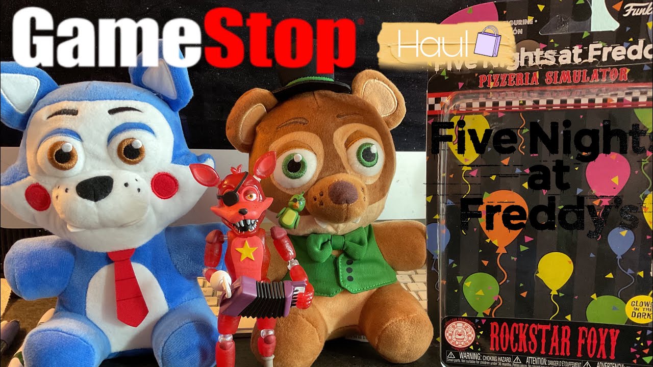 GAMESTOP Fnaf haul! - YouTube
