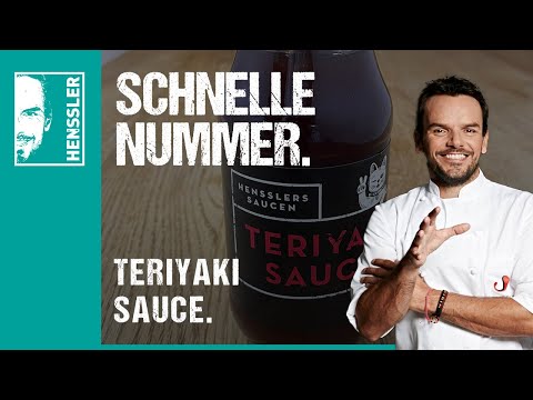 Schnelles Teriyaki Saucen-Rezept von Steffen Henssler