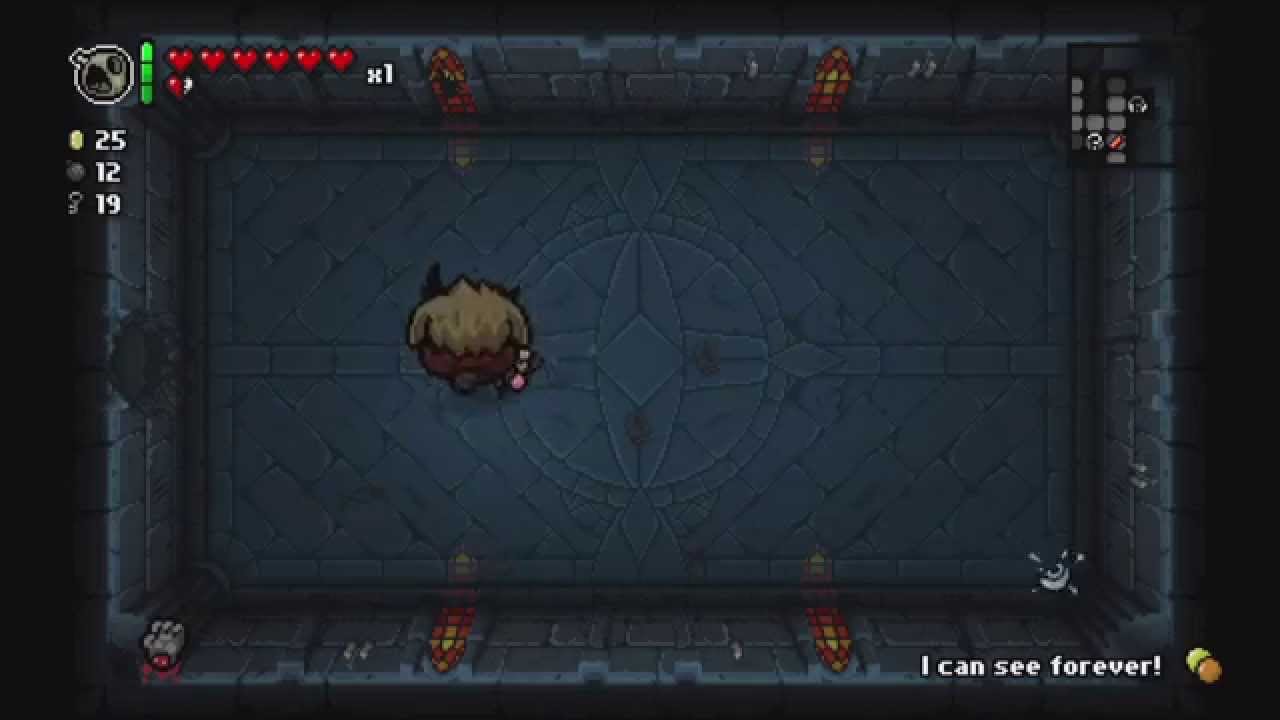 The Binding of Isaac: Rebirth partial playthrough sheol quad brimstone ...