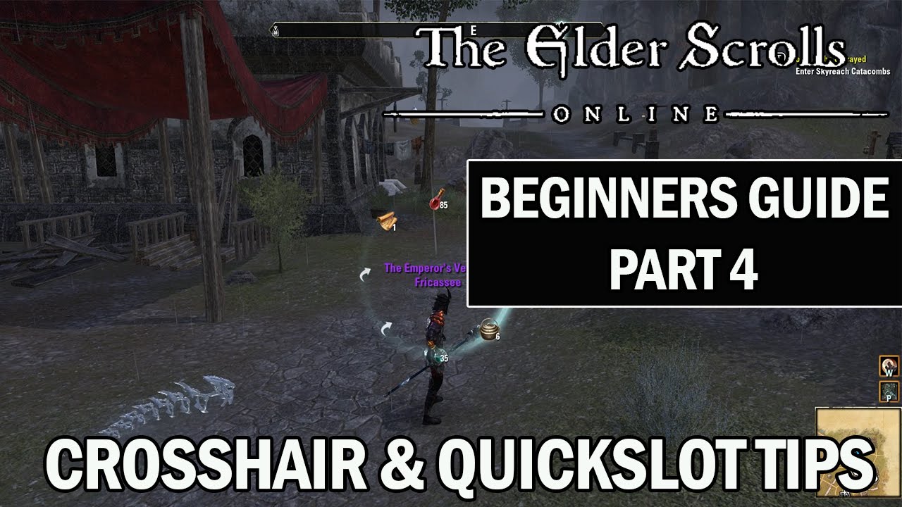 ESO Beginners Guide to Success Part 4 - Quickslots & Crosshair Tips ...